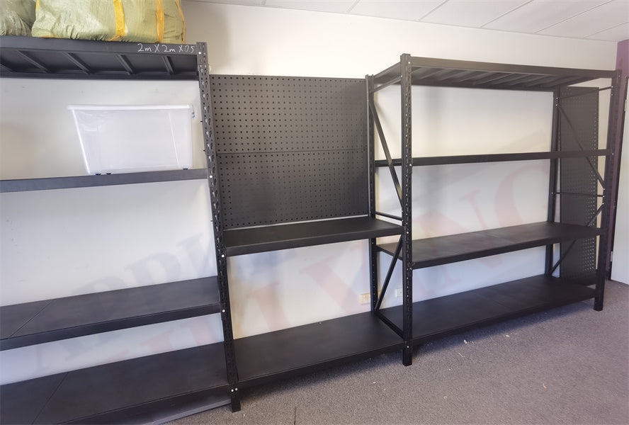 6m Steel Workbench with 2m Pegboards – 1500kg Garage Shelving & Tool ...